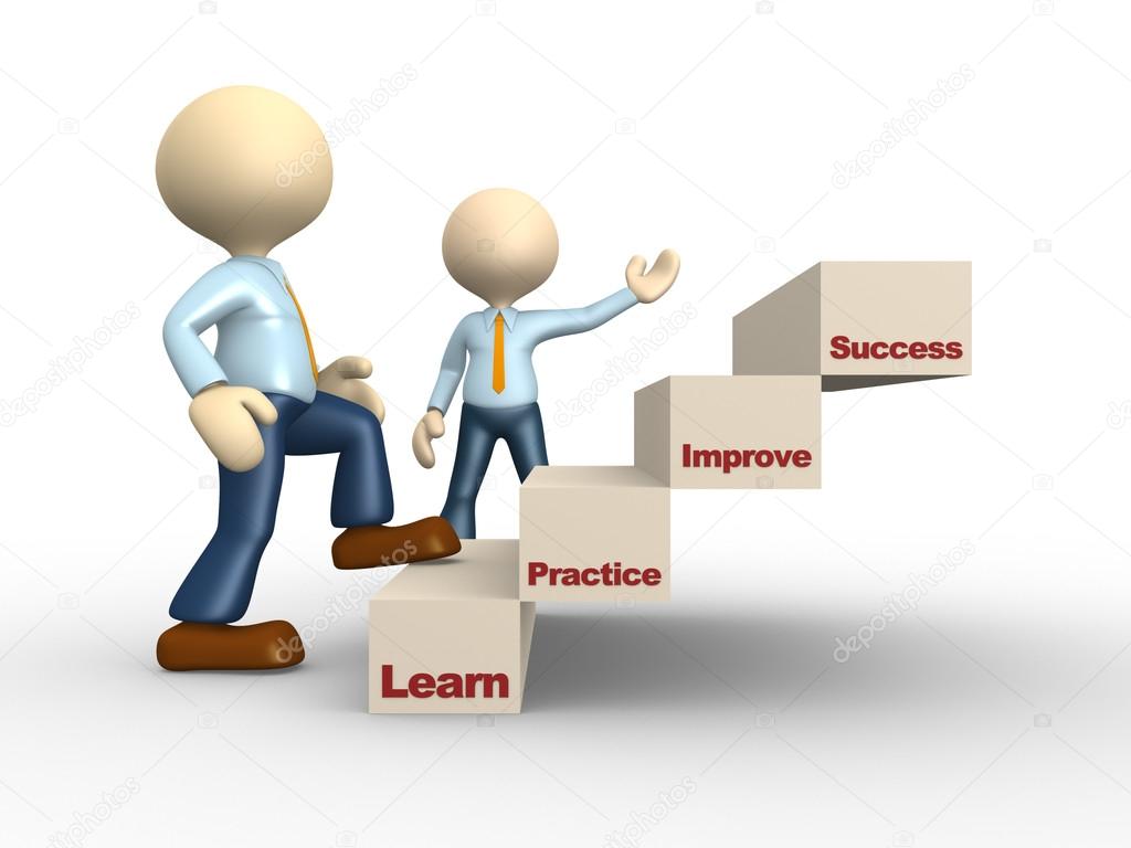 People with stair steps Stock Photo by ©orlaimagen 80947954