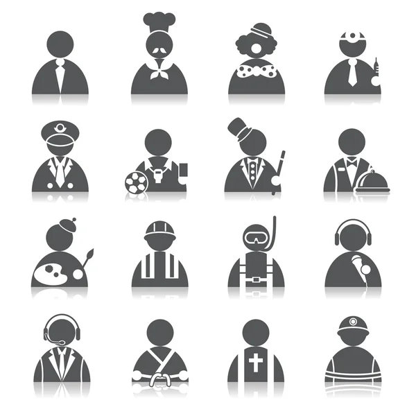 Occupation Icons — Stock Vector © godfather744431 #56706809