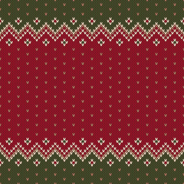 Christmas Sweater Design. Seamless Pattern — Stock Vector © Atelier ...