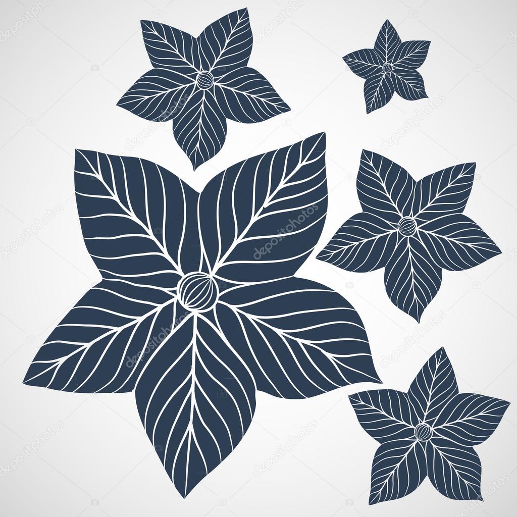 Flower tattoo vector Stock Vector by ©ilovecoffeedesign 111611568
