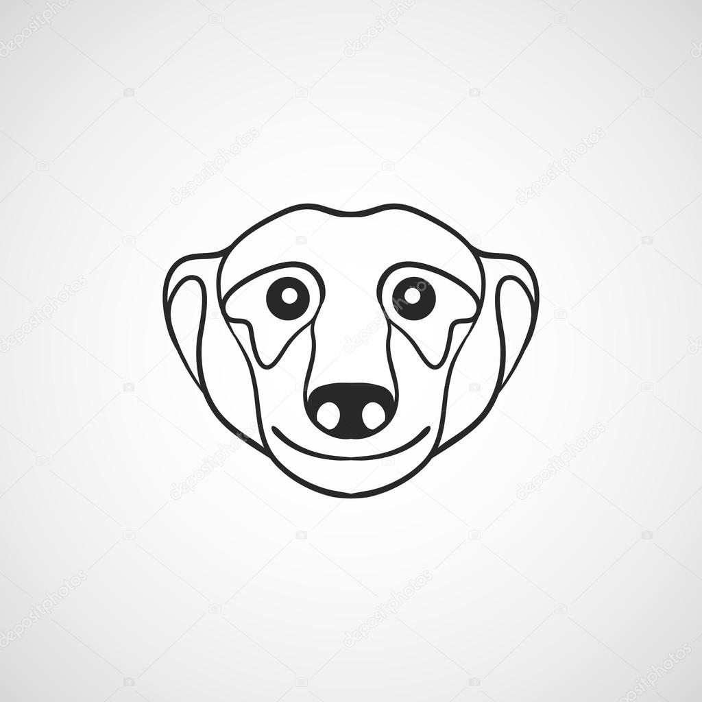 Meerkat logo vector icon design Stock Vector Image by ...