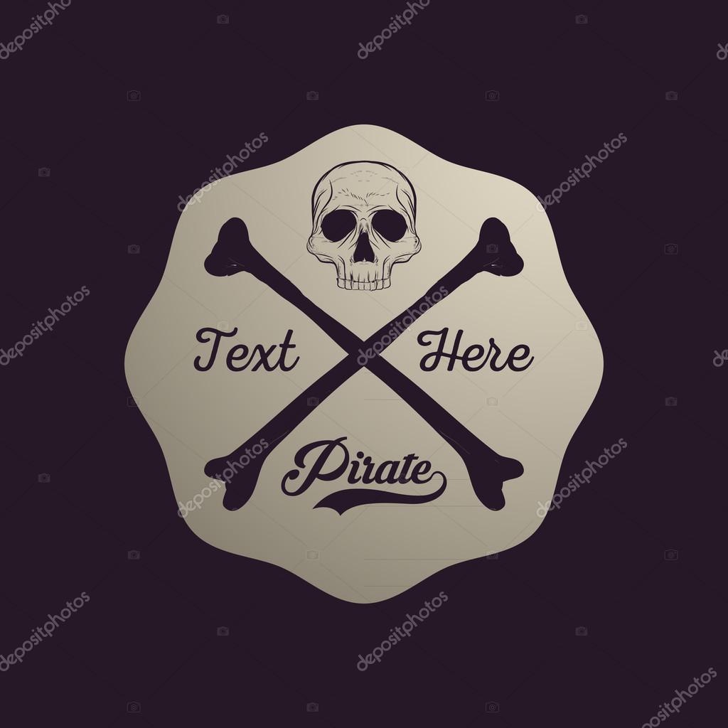 Logo pirata Vector de stock por ©ilovecoffeedesign 78085008