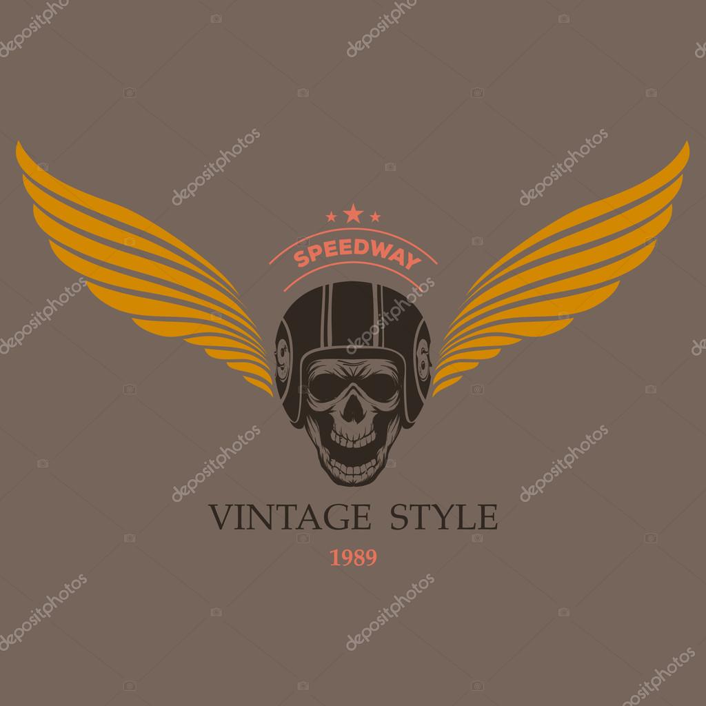 Desain grafis logo motor. logo, stiker, label, lengan Vektor Stok oleh ...