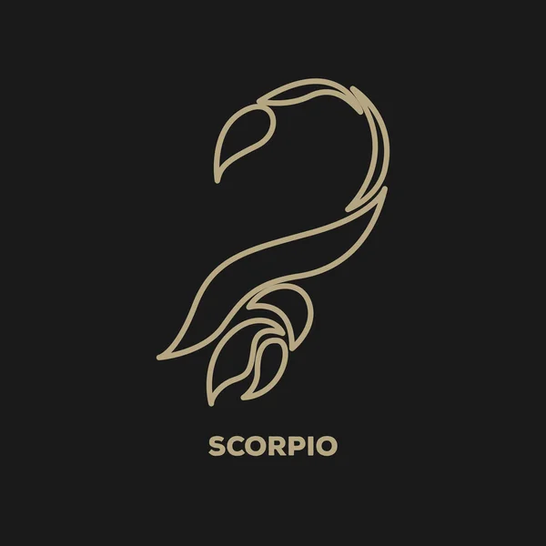 Scorpio logo vector - Stock Image - Everypixel