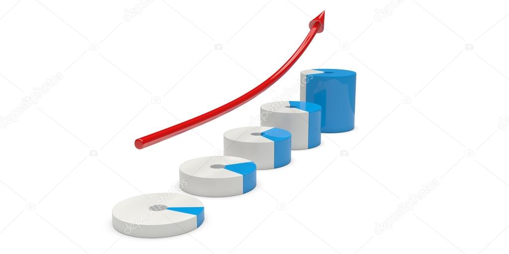 3d positive graph — Stock Photo © dim4ik-69 #114959408