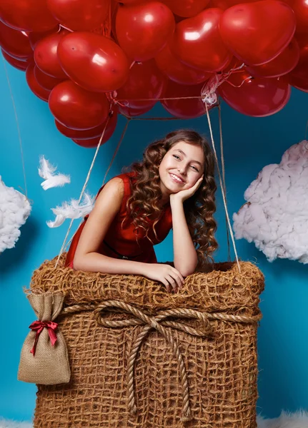 Girl flying Stock Photos, Royalty Free Girl flying Images | Depositphotos