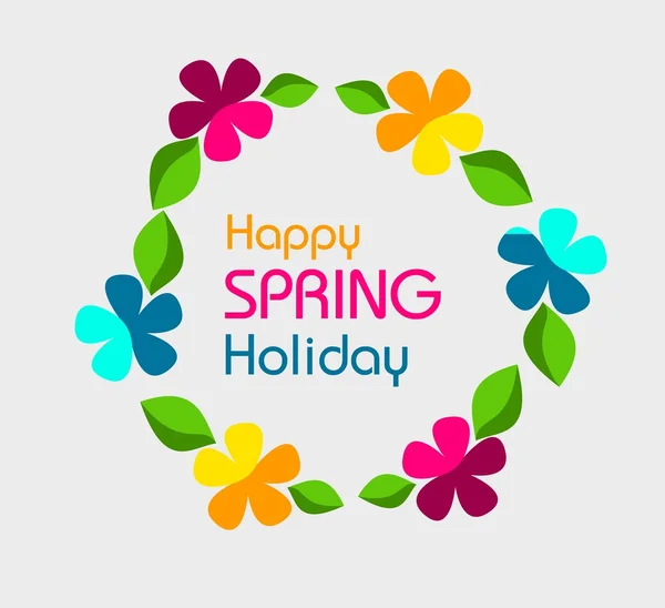 100,000 Happy spring holidays Vector Images | Depositphotos