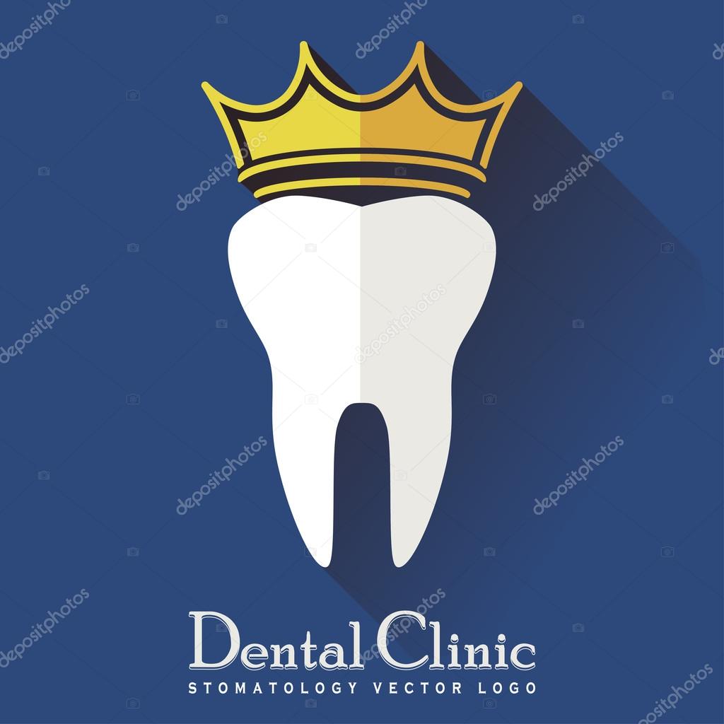 Tooth with a Crown Stock Vector by ©ambassador80 75265893
