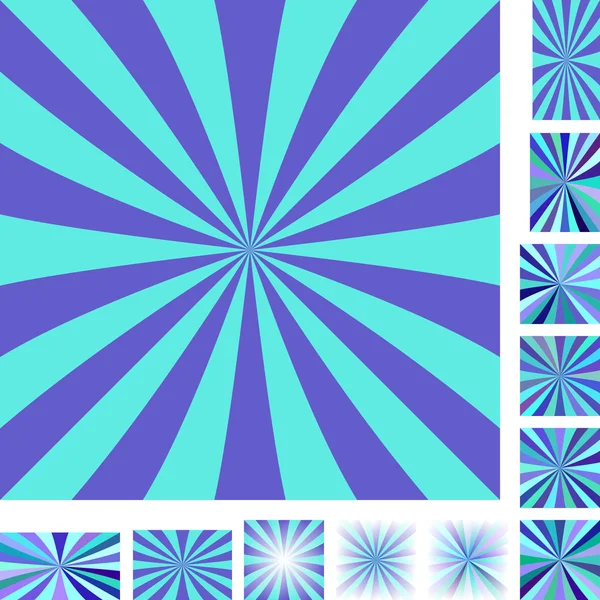 Blue gradient abstract star burst background - hypnotic vector graphic ...