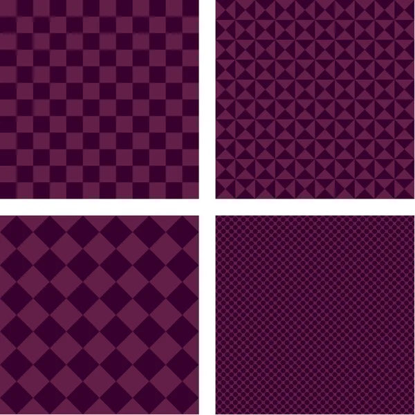 Purple seamless pattern set Stock Vector by ©davidzydd 53908755