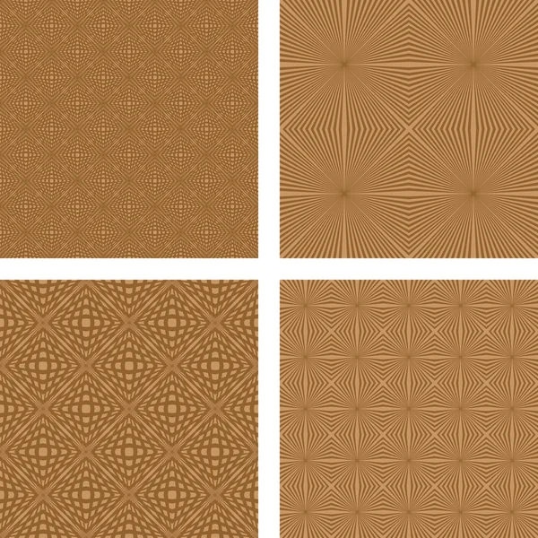 Brown seamless curve pattern wallpaper set ⬇ Vector Image by ...
