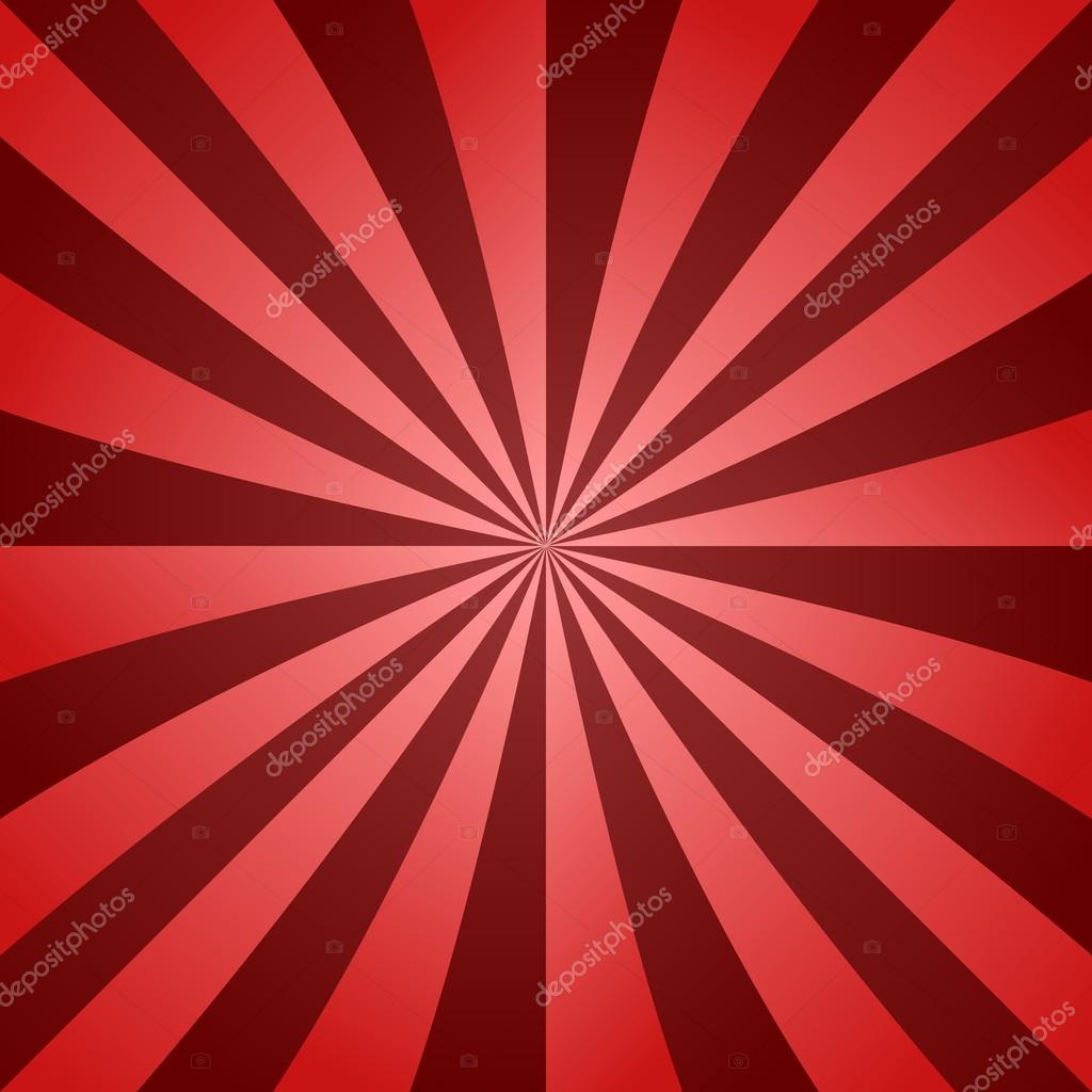 Red Ray Background — Stock Vector © Davidzydd 53909393