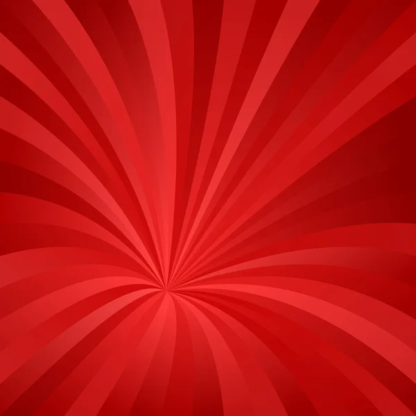 Red retro sun ray background - vector graphic design with radial rays ⬇ ...