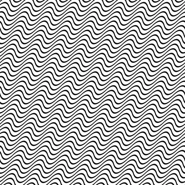 Black white seamless wave pattern Stock Vector Image by ©davidzydd #89498898