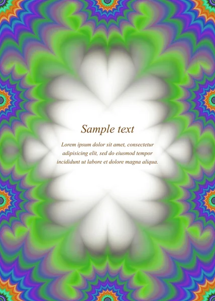 Colorful page border design template Stock Vector by ©davidzydd 88804676