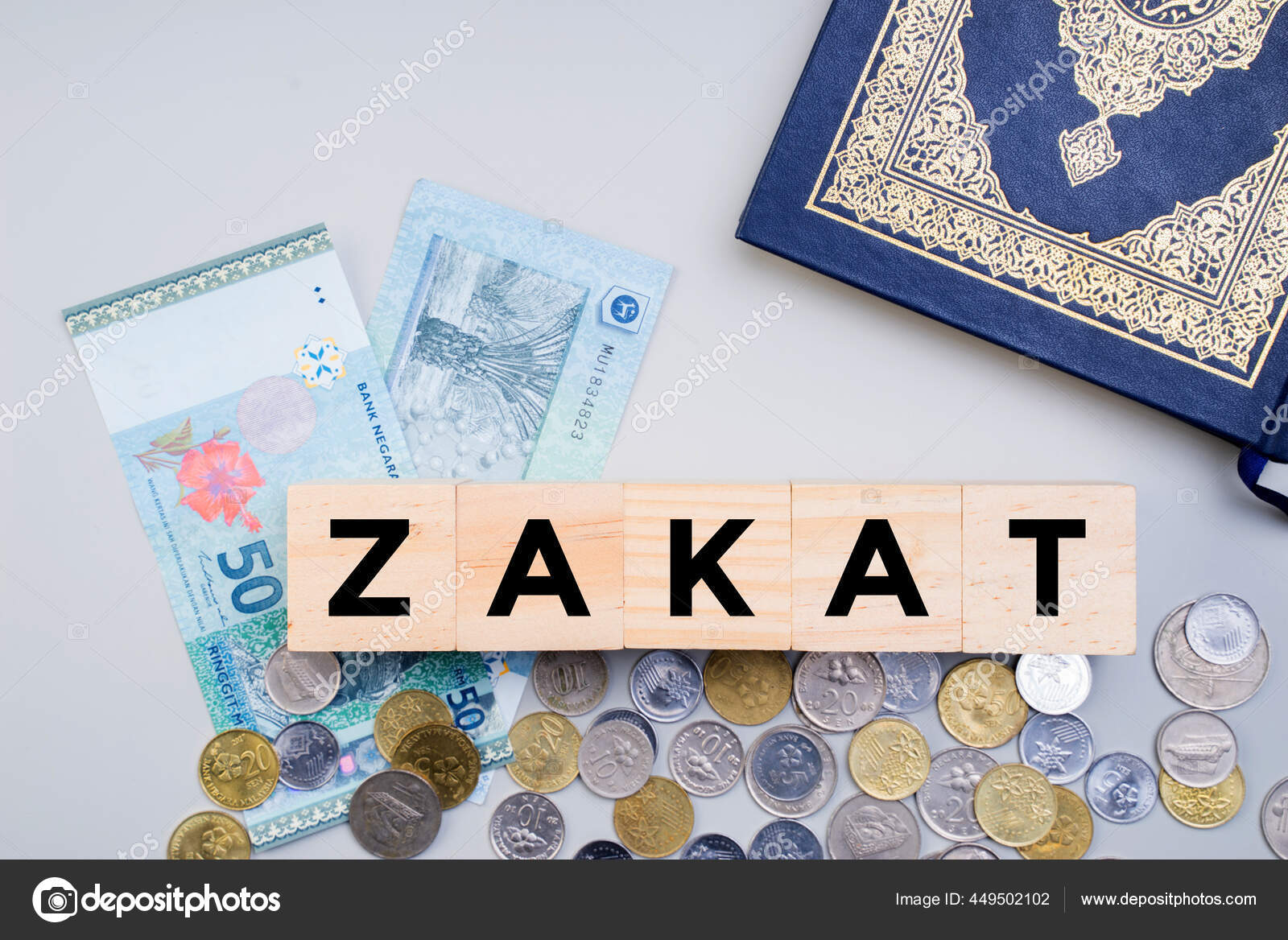 Islamic Zakat Concept Contribution Structure Muslims Moslems Help Poor ...