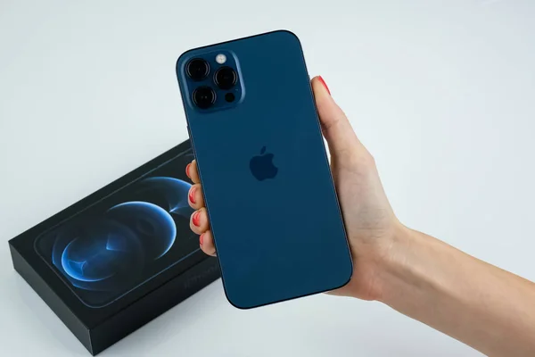 Iphone 12 blue Stock Photos, Royalty Free Iphone 12 blue Images ...