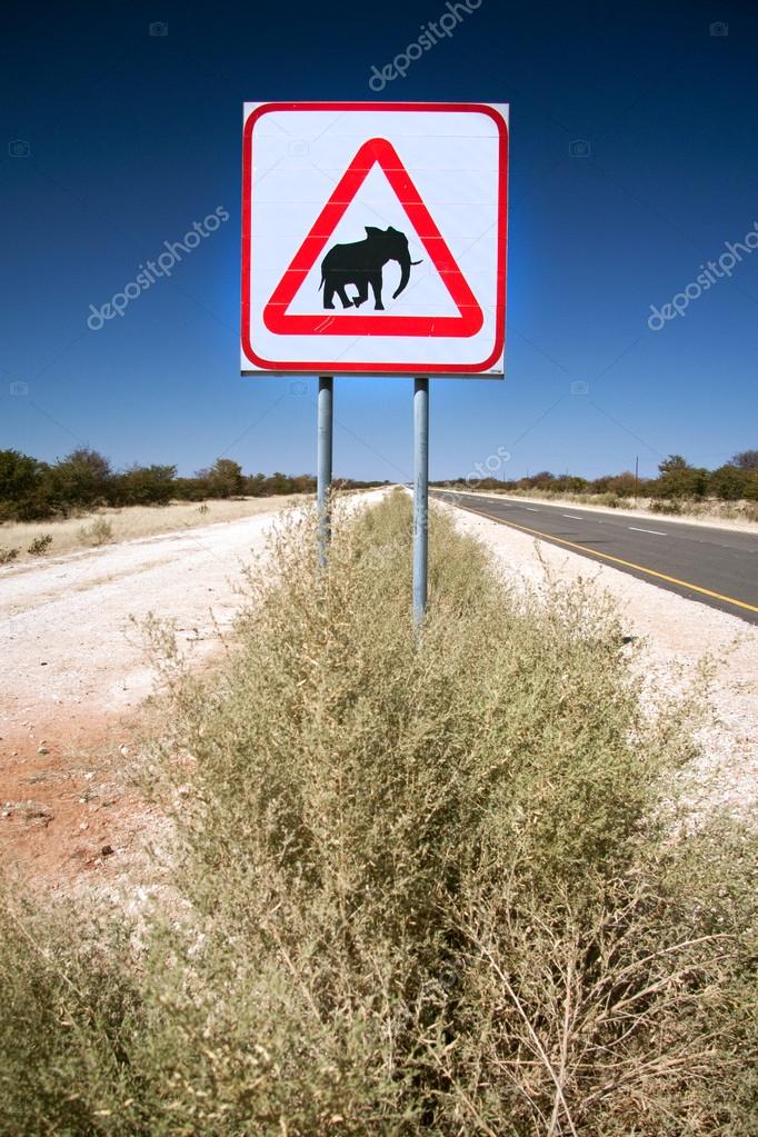 Elephant sign. Stock Photo by ©2630ben 60944319