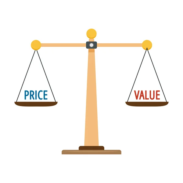 Concept of value price scale Stock Photos, Royalty Free Concept of ...
