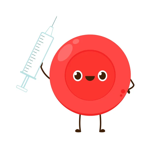 Red Blood Cell Character Design Red Blood Cell Vector Free Stock Vector ...
