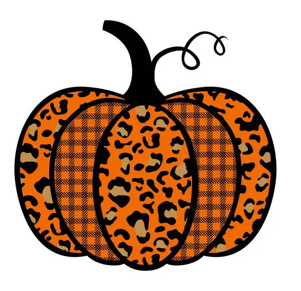 Polka Dot Pumpkin Clipart