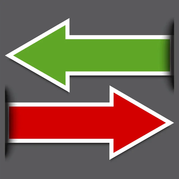 Opposite arrow Vector Art Stock Images | Depositphotos