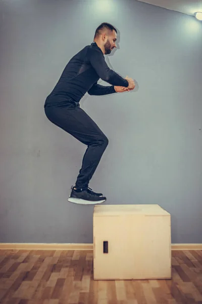 Jumping onto box Stock Photos, Royalty Free Jumping onto box Images ...