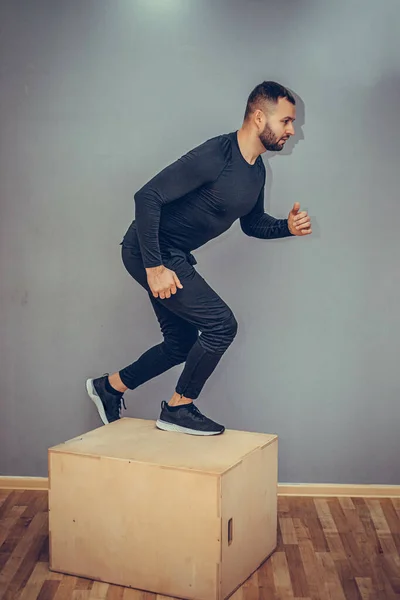 Jumping onto box Pictures, Jumping onto box Stock Photos & Images ...