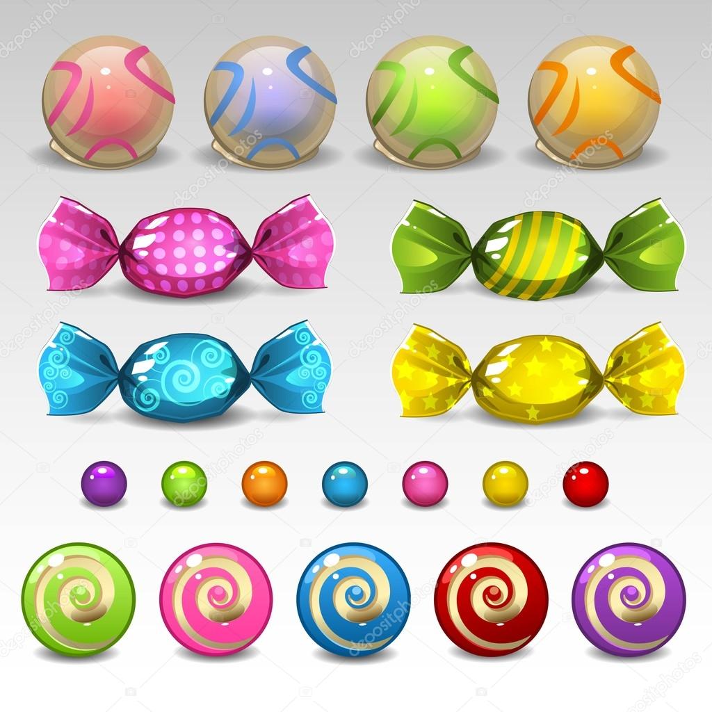 Conjunto de dulces 3 Vector de stock #70013499 de ©uropek8