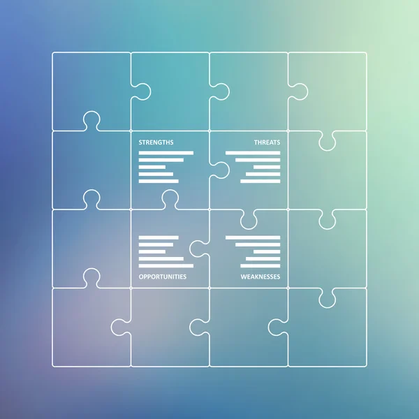 Line puzzle pieces Vector Art Stock Images | Depositphotos