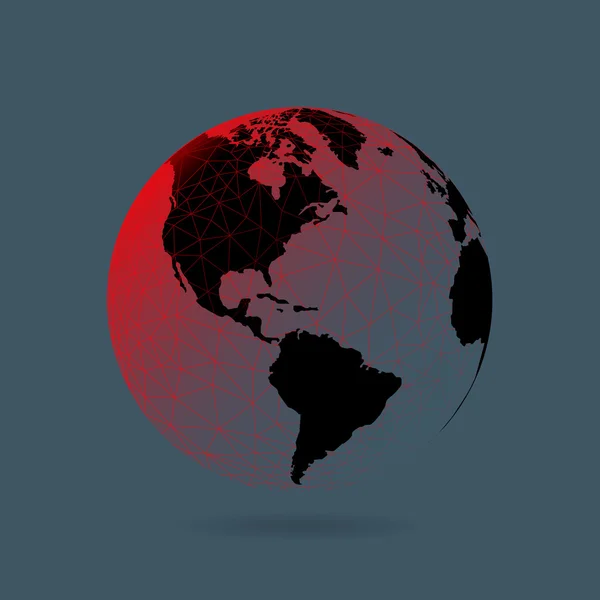 100,000 Red globe Vector Images | Depositphotos