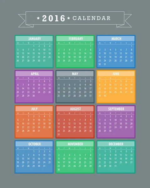 11,971,073 Calendario 2016 resumen Vector Images | Depositphotos