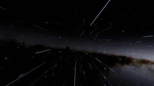 FTL, movement at the speed of light, warp, warp effect, warping in ...