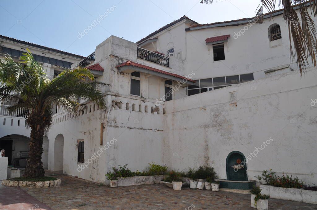 Castillo de Osu, también conocido como Christiansborg, la antigua casa ...