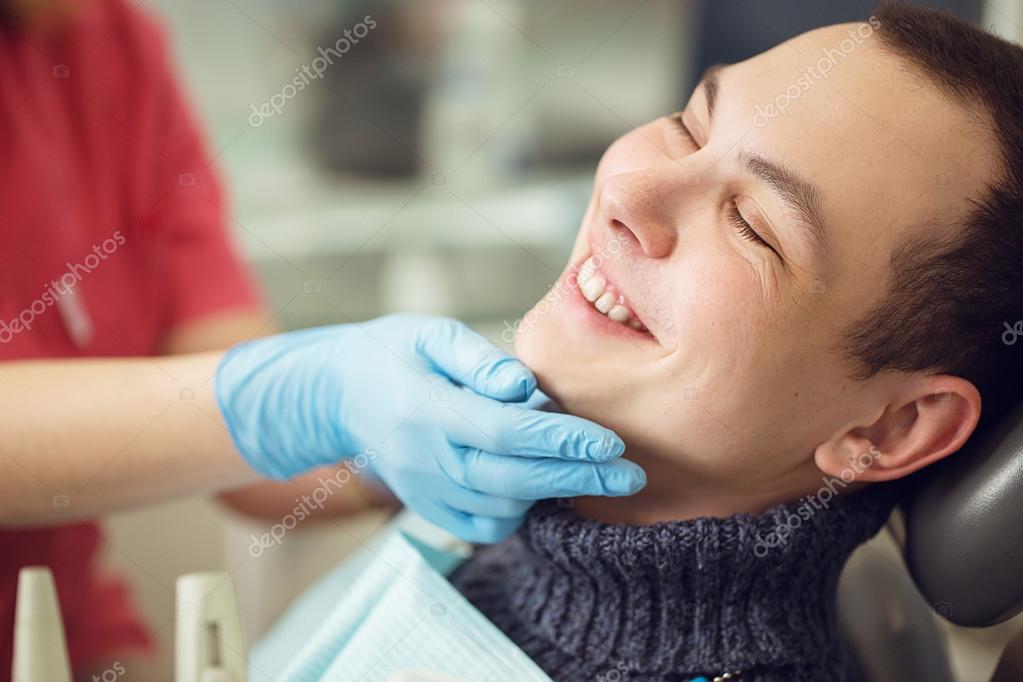 Beautiful man smile close up. Healthy Smile. Beautiful male Smile ...