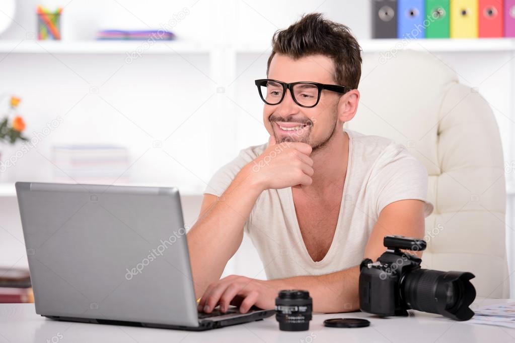 Photographer At Work — Stock Photo © vadimphoto1@gmail.com #52922801