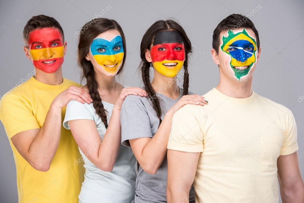 Face art. Flags. Stock Photo by ©vadimphoto1@gmail.com 59349761