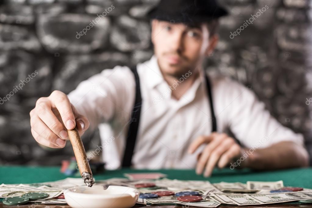 Gangster. Poker. — Stock Photo © vadimphoto1@gmail.com #65174729 Gangster. Poker. — Stock Photo © vadimphoto1@gmail.com #65174729