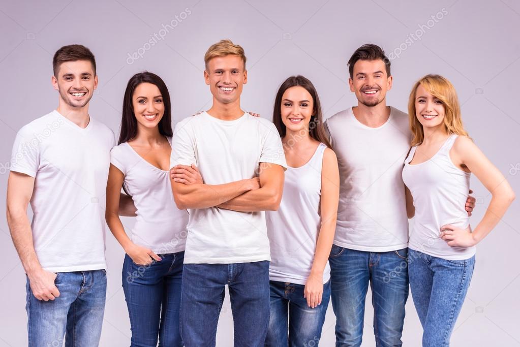 Grupa osób — Zdjęcie stockowe © vadimphoto1@gmail.com #86892592