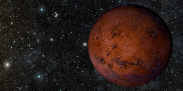 The Moon in space — Stock Photo © vjanez #129179630