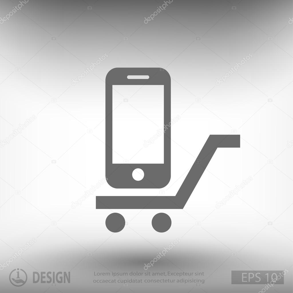 Cell Phone Shop Icon