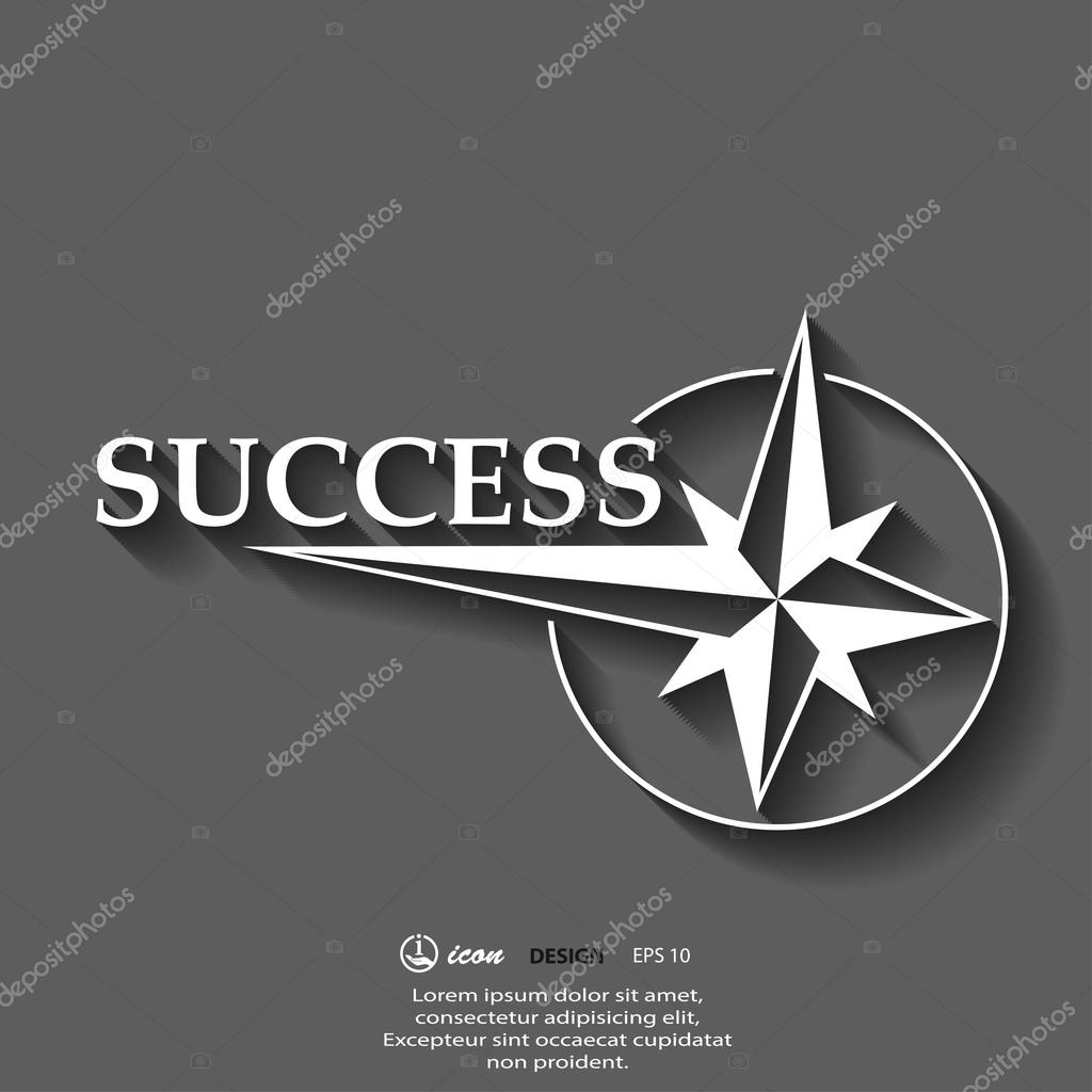 Pictograph of success — Stock Vector © hristianin #55826397