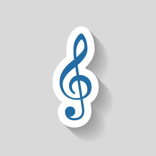 5,348,172 Blue treble clef icon Vector Images | Depositphotos