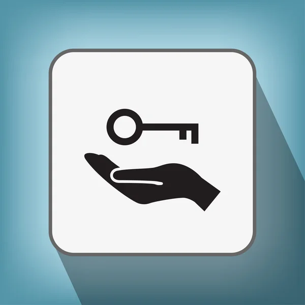 8,197,442 Hand key icon Vector Images | Depositphotos