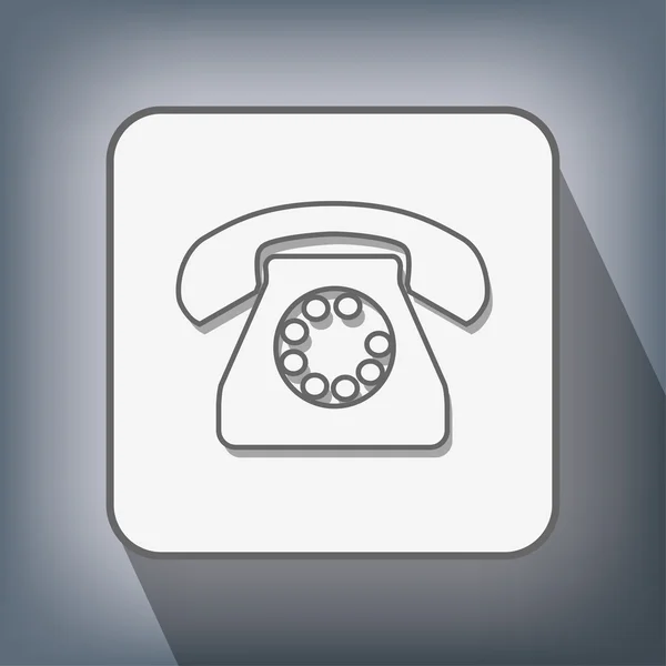 11,019,781 White telephone icon Vector Images | Depositphotos