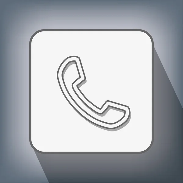 11,940,436 White phone icon Vector Images | Depositphotos