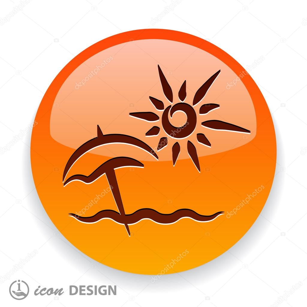 Pictogrammes des vacances d'été — Image vectorielle hristianin © #87487640