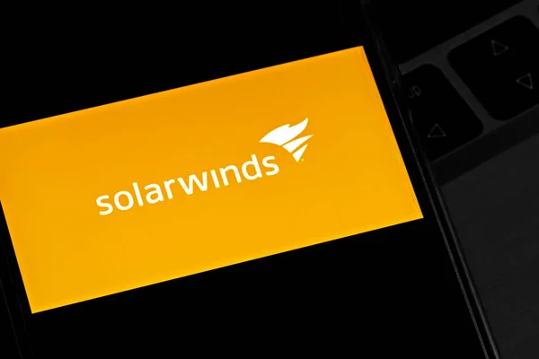 Foto editorial sobre el tema de Solarwinds IT-company. Foto ilustrativa ...