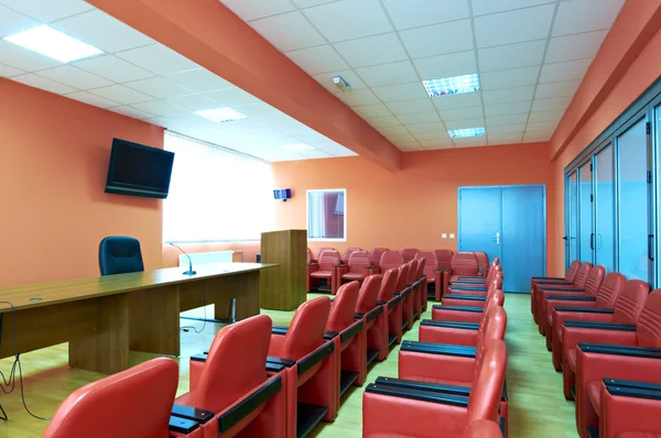 Red conference room Stock Photo by ©markop 59858703
