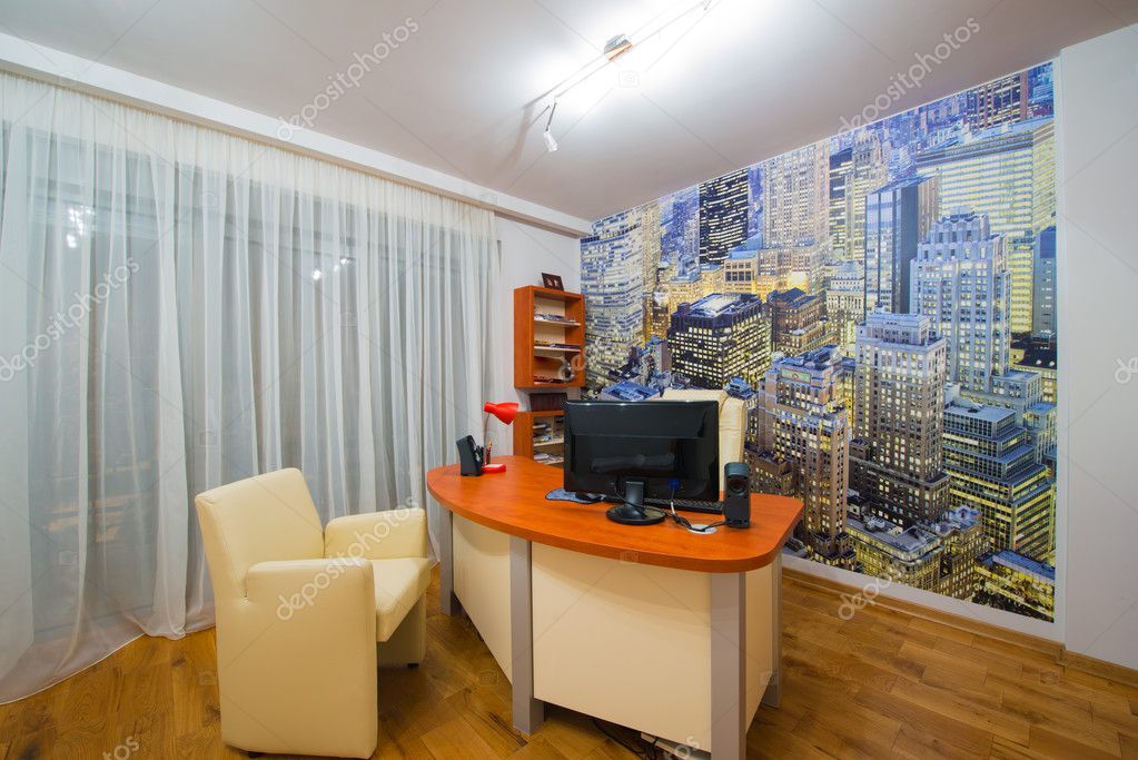 Modern study room — Stock Photo © markop #59855141